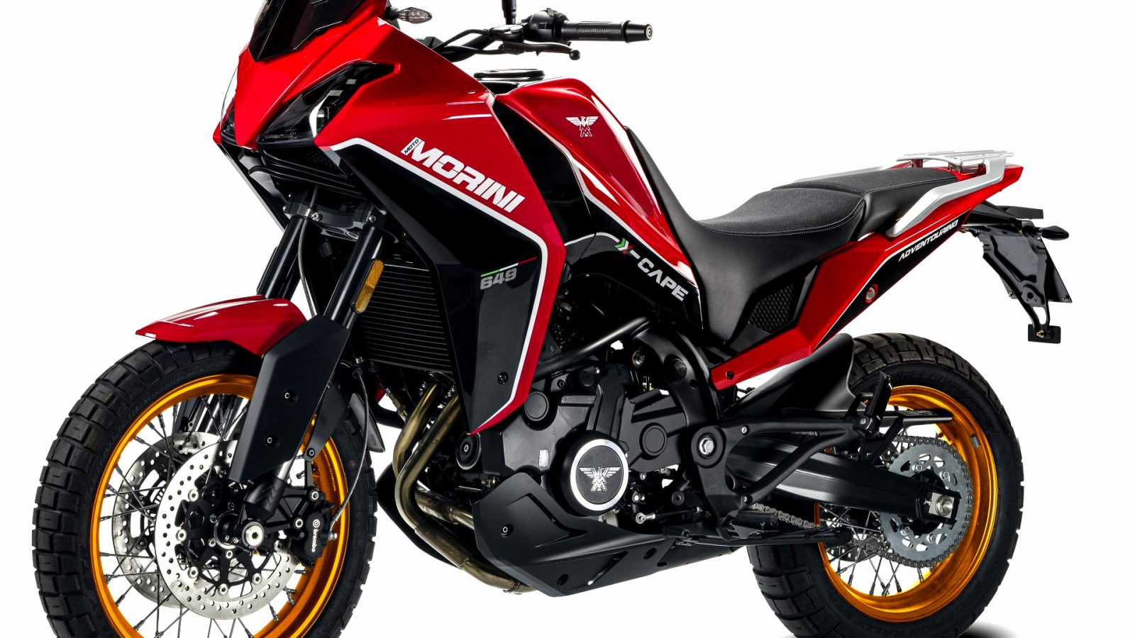 Moto Morini X-CAPE met gouden randje | MotorRAI.nl