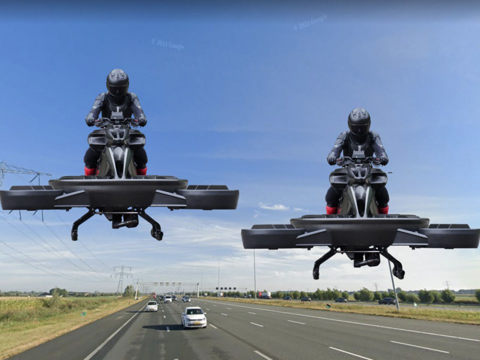 AERWINS XTurismo: kruising tussen motorfiets en drone
