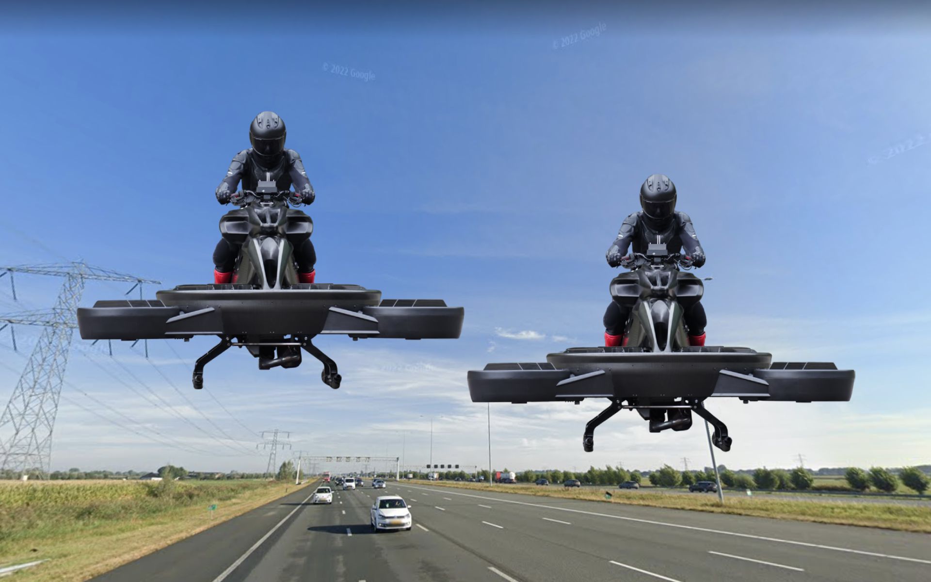 AERWINS XTurismo: kruising tussen motorfiets en drone